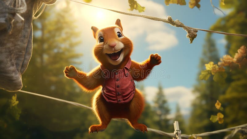 Hyperactive Squirrel Stock Illustrations – 20 Hyperactive Squirrel ...
