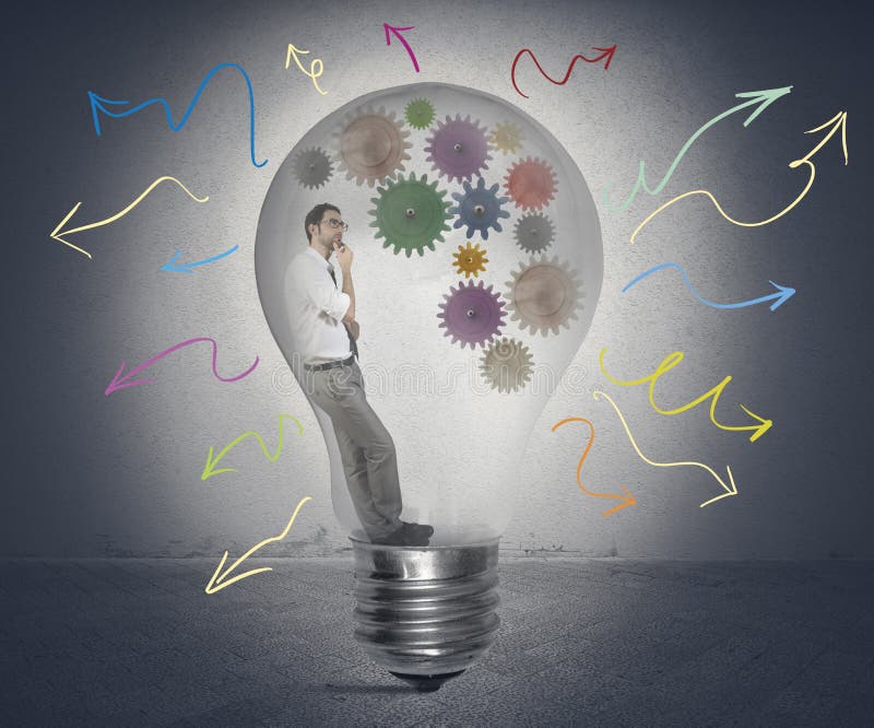 Create an idea stock image. Image of imagination, future - 37471635