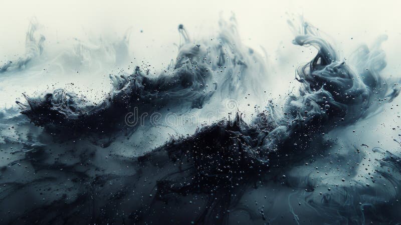 Create Ink Splatters with Intricate Patterns and Textures, Adding ...