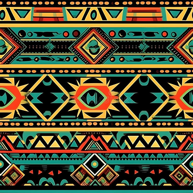 Create Intricate Designs with Seamless Aztec Patterns Stock ...
