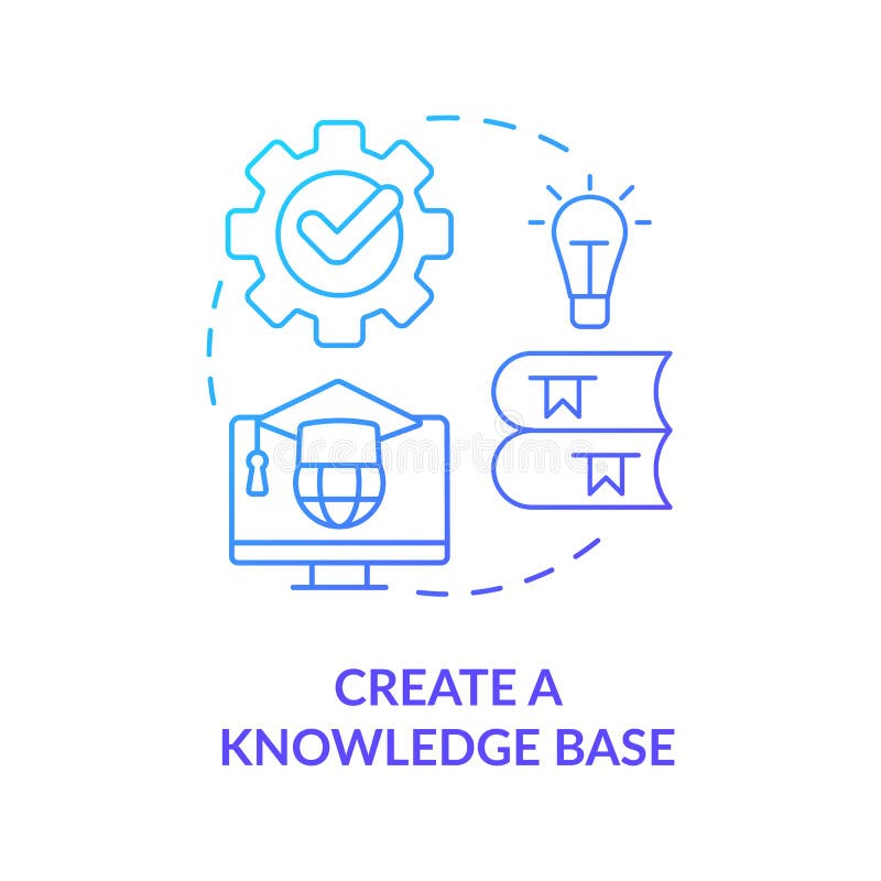 Knowledge Base Icon Stock Illustrations – 450 Knowledge Base Icon Stock ...
