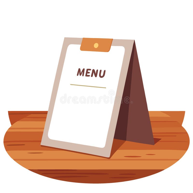 Create Labels for the Menu Frame in a Bar Restaurant Using White Paper ...