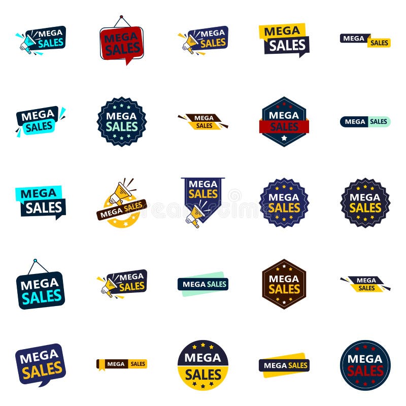 Create a Lasting Impression with the Mega Sale Vector Bundle 25 ...