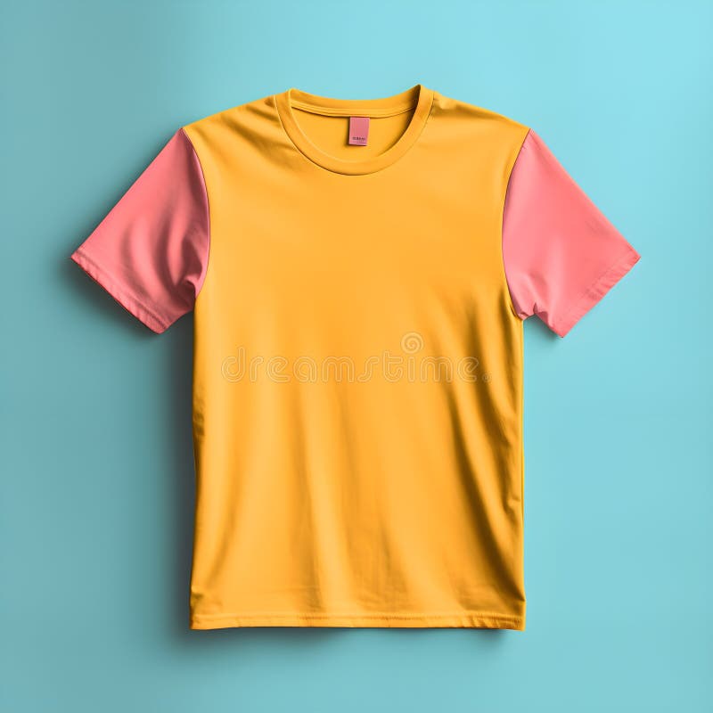 Create a Lasting Impression with Premium Mockup of T-shirt Stock ...
