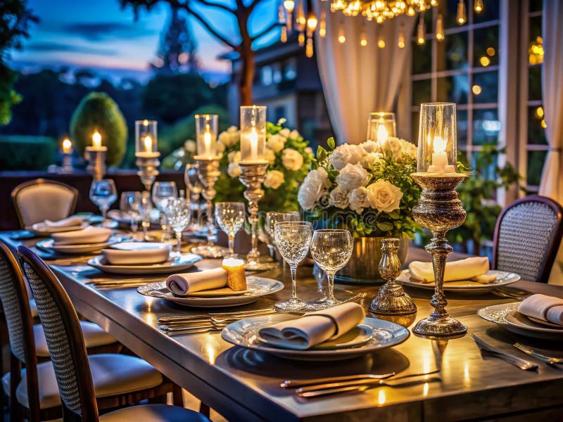 Create a Luxurious Dining Experience Effortless Elegance for a ...