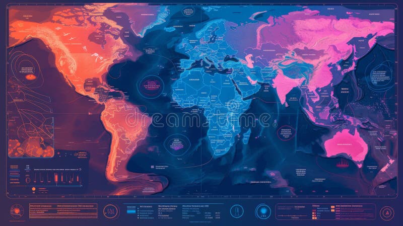 Hot To Cold Map Usa Stock Photos - Free & Royalty-Free Stock Photos ...
