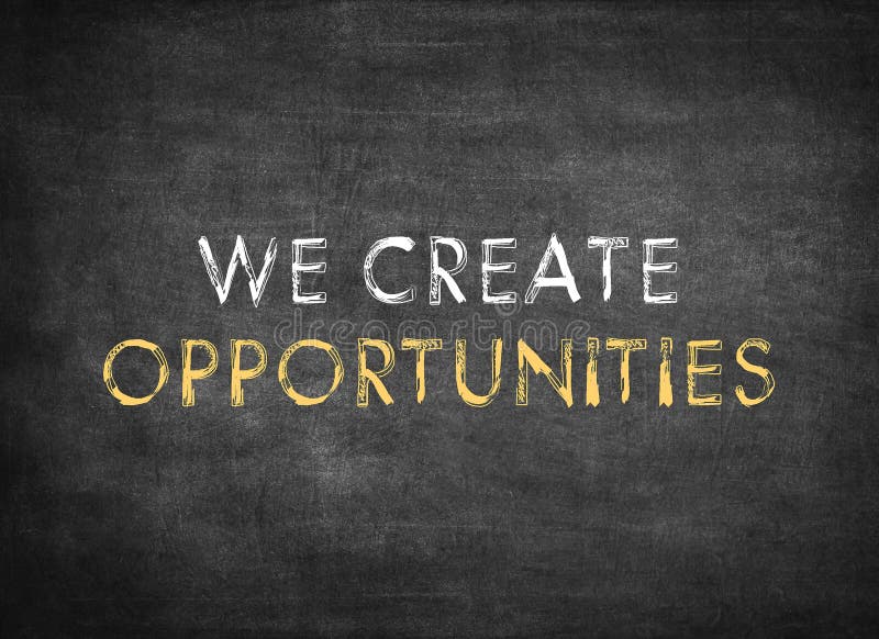 Create Your Own Opportunity Stock Photo - Image of achievement ...