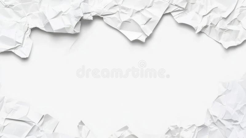 Create Paper Texture with White Crumpled Sheets, a Resource Design ...