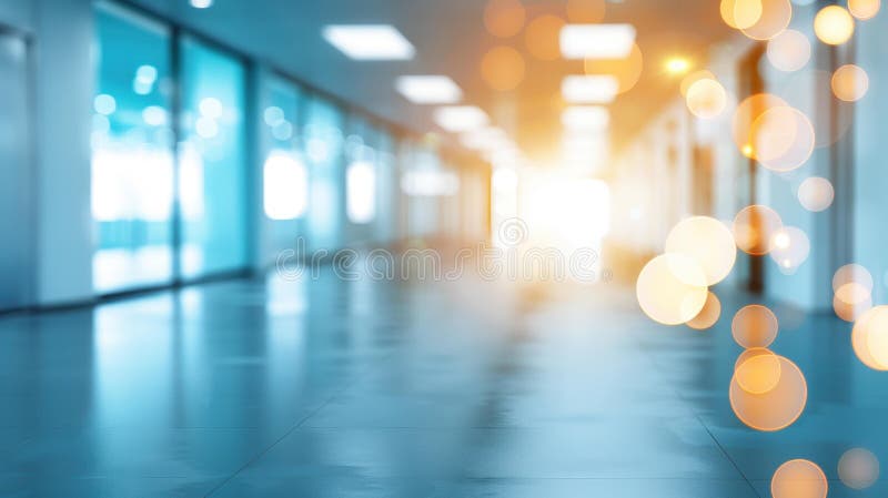 Create Professional Banners with a Blurred Office Background and Bokeh ...