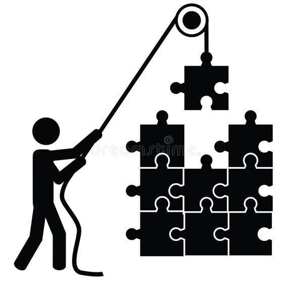 Stick Figure Group Working Together Stock Illustrations – 126 Stick ...