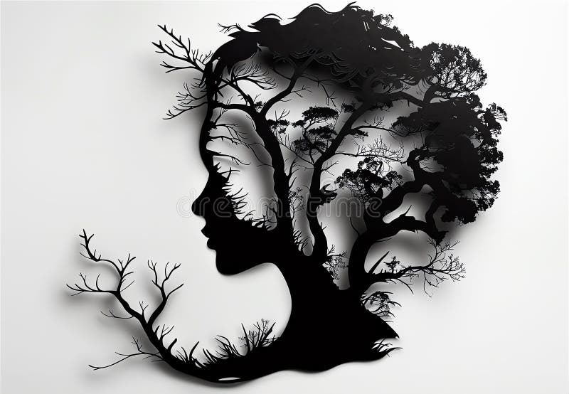 Create a Realistic Paper Cut Silhouette Portrait, Using Layers To Add ...