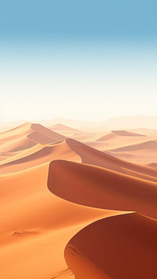 Create a Rough-edged 2d Animation of a Dune in Day Time Stock ...