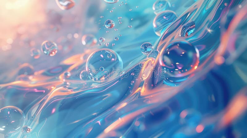 Create a Seamless Highresolution Texture of a Clear Viscous Liquid with ...