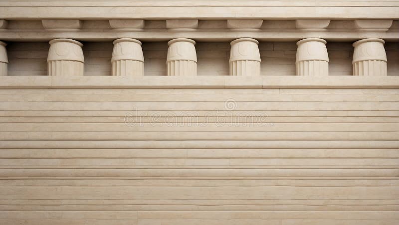 Architectural Serenity: Fluted Limestone Texture. AI Generate Stock ...