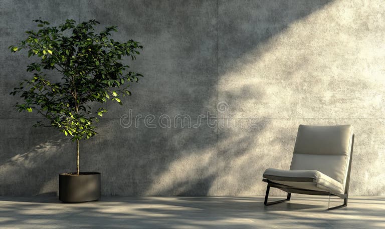 Create a Simple Lounge and Living Room Interior Background with a ...