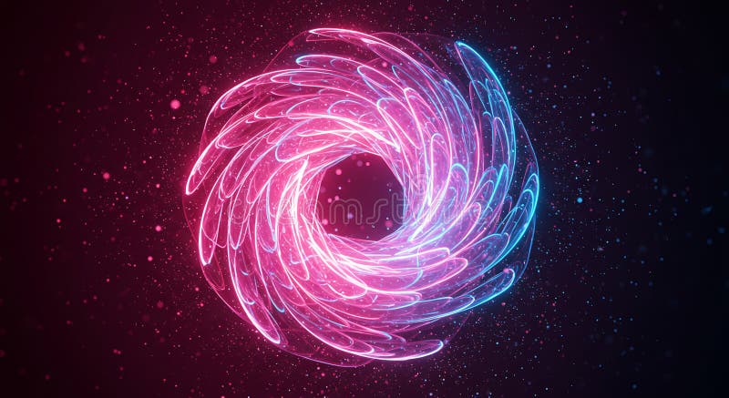 Create Stunning Abstract Light Swirl Design with Colorful Patterns and ...