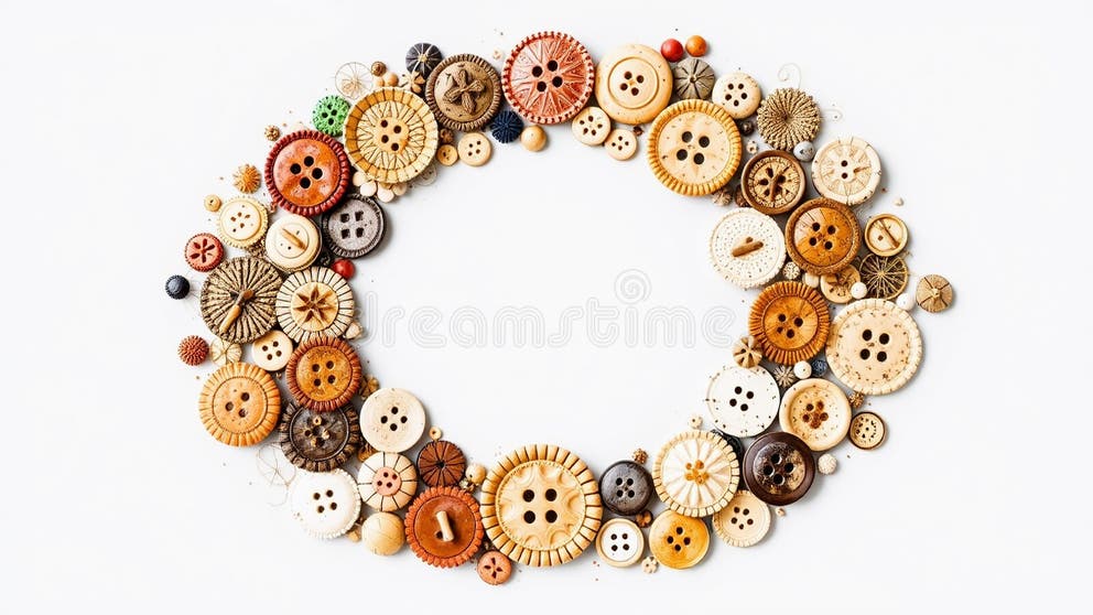 Create a Stunning Button Wreath a StepbyStep Guide To Crafting a Unique ...