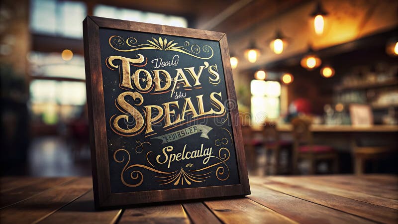 Create a Stunning Customizable Restaurant Specials Menu Board Editable ...