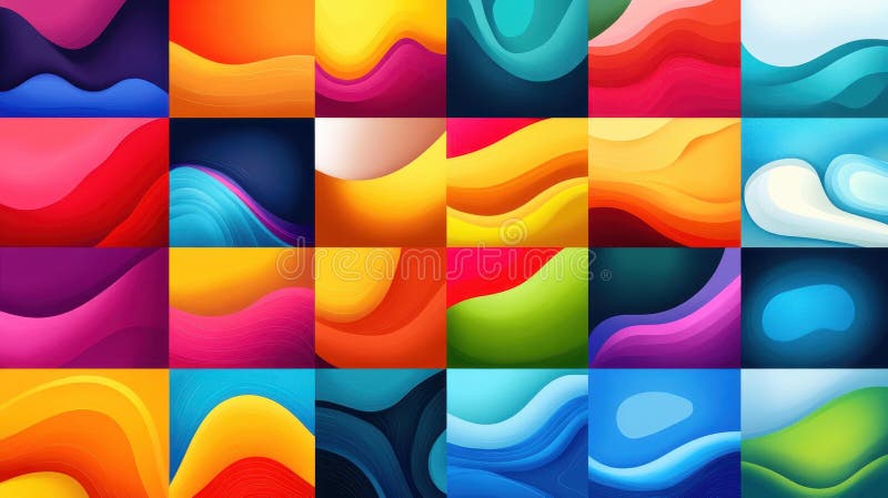Create Stunning Digital Covers with Vibrant, Abstract Backgrounds Using ...