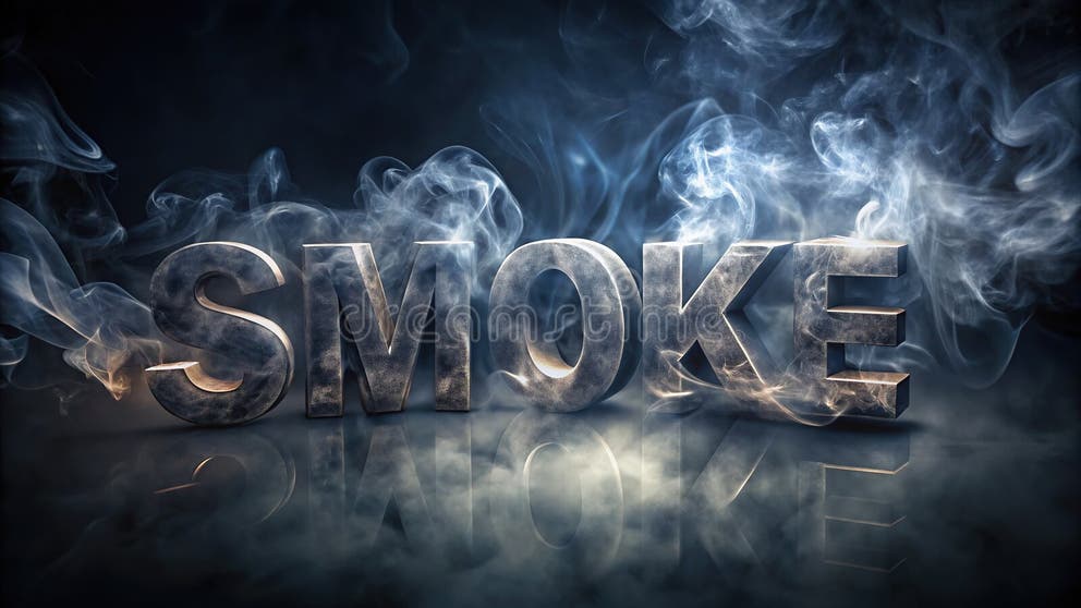 Create Stunning Smoky Text Effects with this Editable Design Template ...