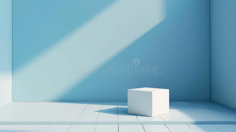 Create Stunning Visuals with this Clean Empty Blue Background, Perfect ...