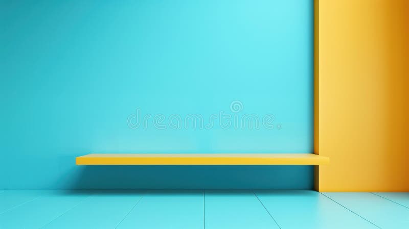 Create Stunning Visuals with this Clean Empty Blue Background, Perfect ...