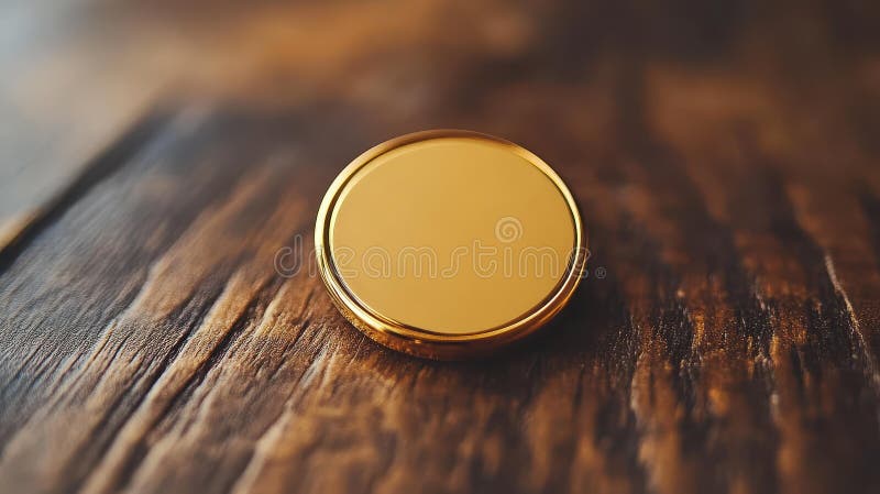 Create Stunning Visuals with this Round Pin Badge Mockup. Perfect for ...