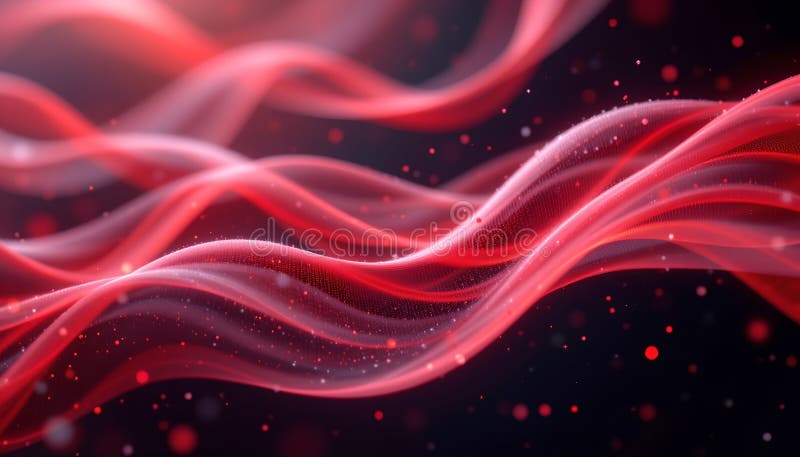 Create an Ultra Realistic Abstract Digital Artwork Featuring Flowing ...