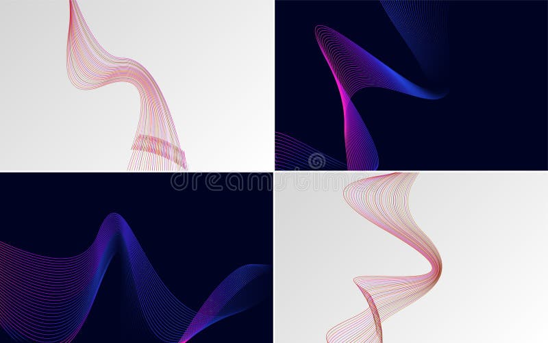 Create a Unique Look with this Set of 4 Vector Geometric Backgrounds ...