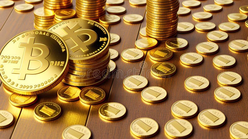 Create Various Types Of Gold Coins Using Artificial Intelligence Stock Video Video Of Save