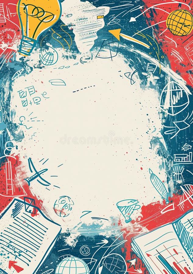 Create a Vertical Poster Background for a Conference Using a Modern ...