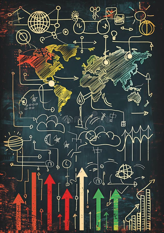 Create a Vertical Poster Background for a Conference Using a Modern ...