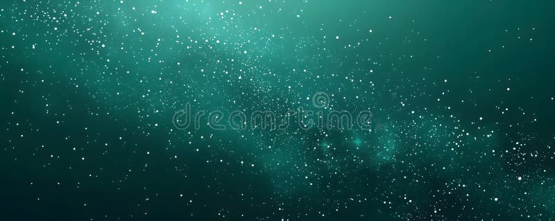 Radiant Jade Nebula: Mesmerizing Banner Elegance Stock Illustration ...