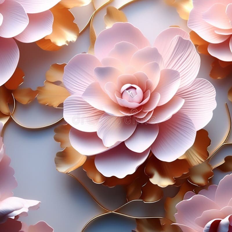 Create a Visual Representation of a Fragile Flower Petal with Utmost ...