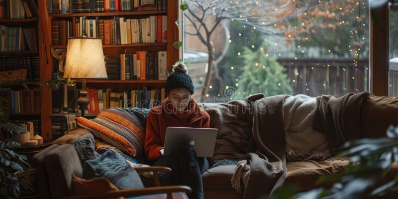 Create a Warm and Inviting Reading Space with a Cozy Corner Near a ...
