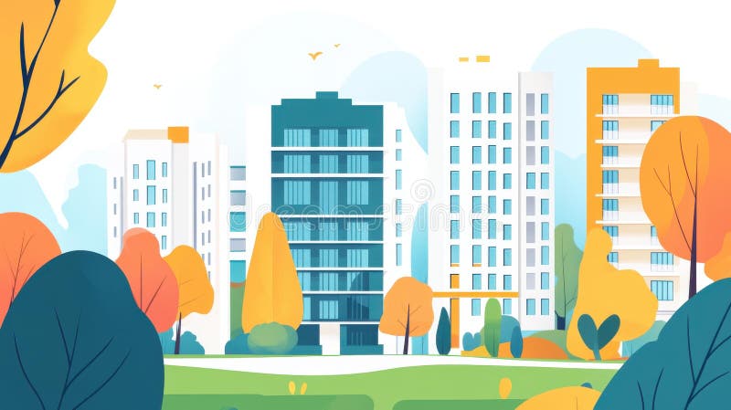 Create a Wellplanned Building Plot with Vibrant D Sketches in a Modern ...