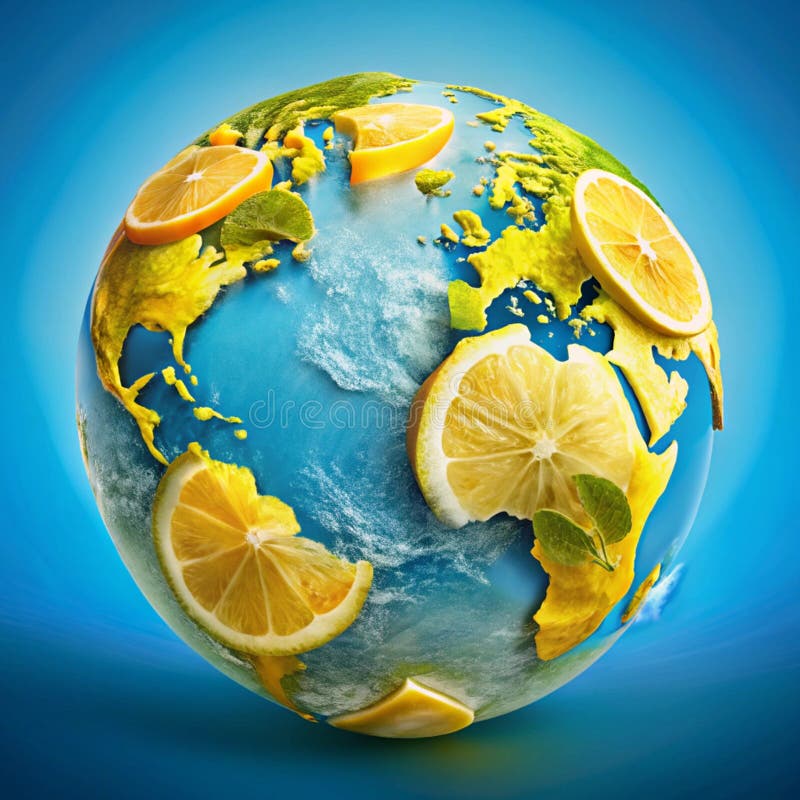 Create a World Where All the Oceans are Made of Lemonade Stock ...