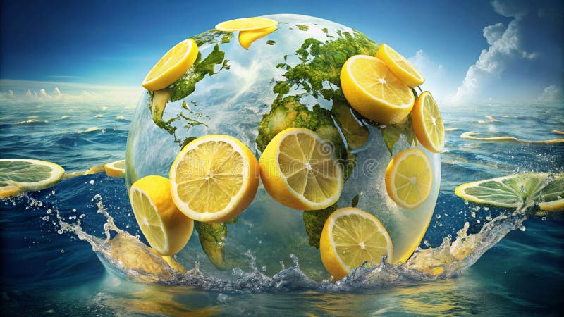 Create a World Where All the Oceans are Made of Lemonade Stock ...