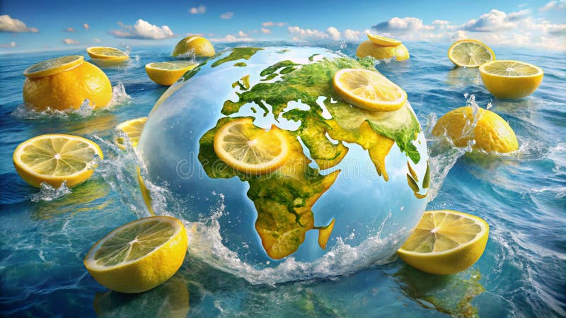 Create a World Where All the Oceans are Made of Lemonade Stock ...