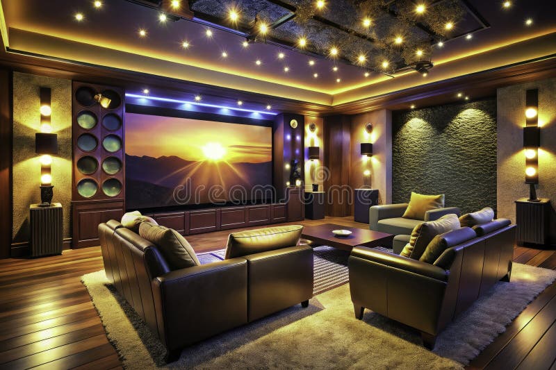 Create Your Dream Home Theater Design Ideas Setup and Luxury Features ...
