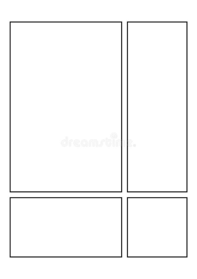 Create Your Own Comics. stock vector. Illustration of composition ...