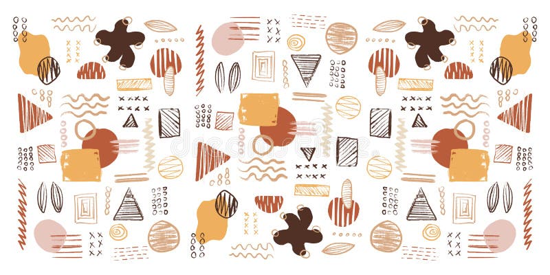 Create Your Own Design with these Graphic Items. Trendy Geometric Forms ...