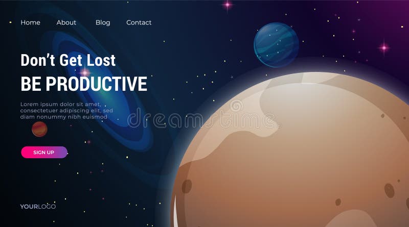 Create Your World. Web Development Stock Vector - Illustration of ...