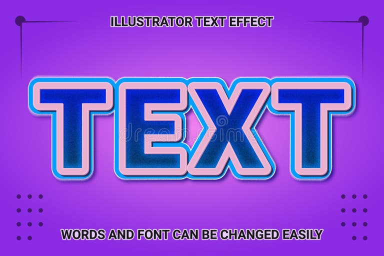 Editable Text Effect Design Stock Illustrations – 34,724 Editable Text ...