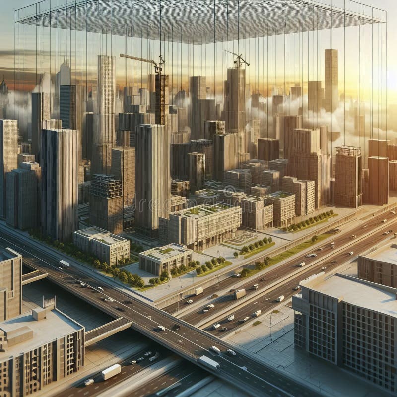 Creates Animated Renderings of Architectural Designs Showcas Stock ...
