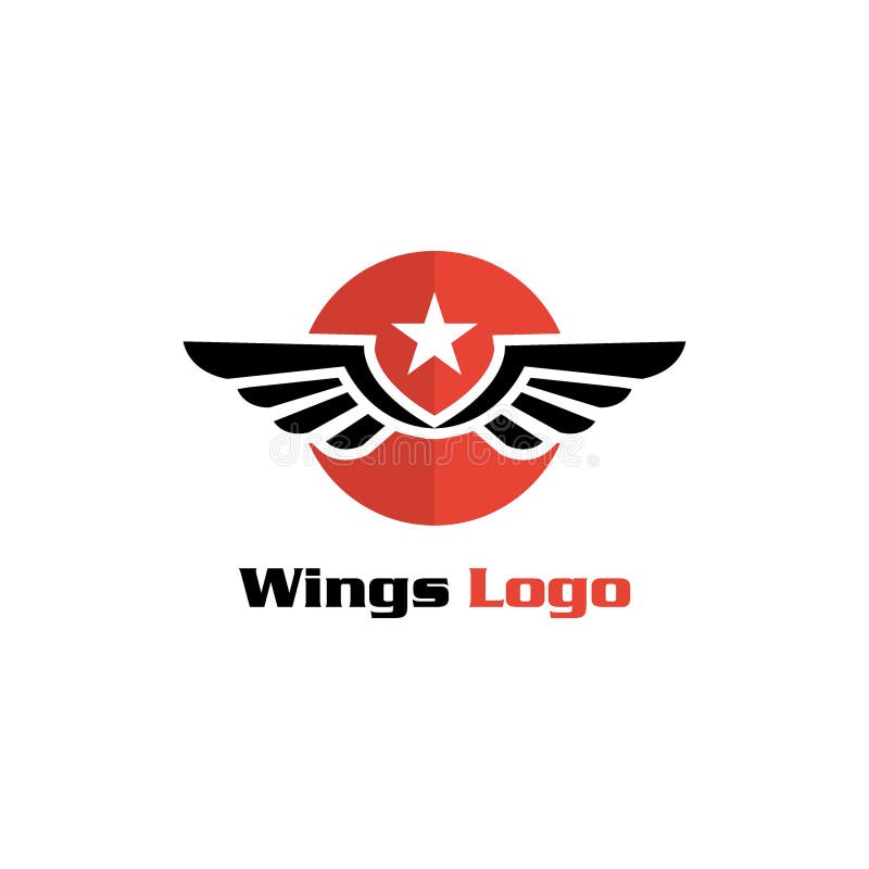 Creatieve Vleugels Logo Vector Art Logo Stock Illustratie ...