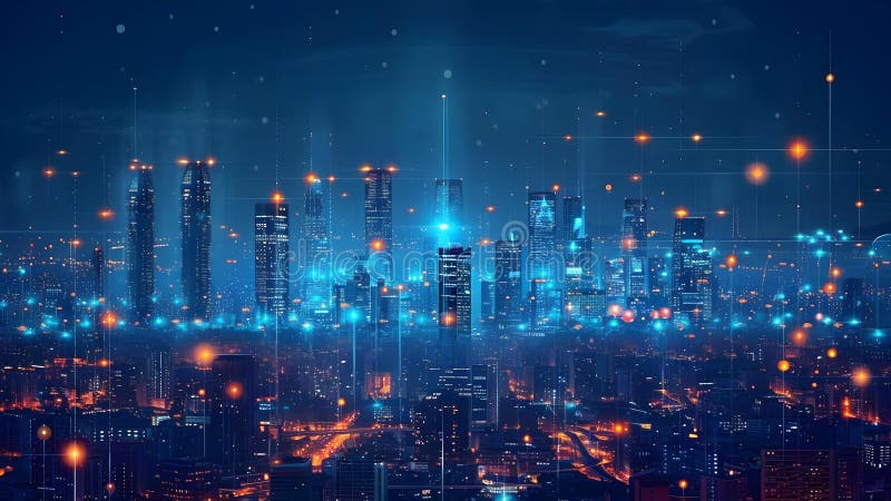 Creating an Advanced Smart City with AI Robots, Digital Technology ...
