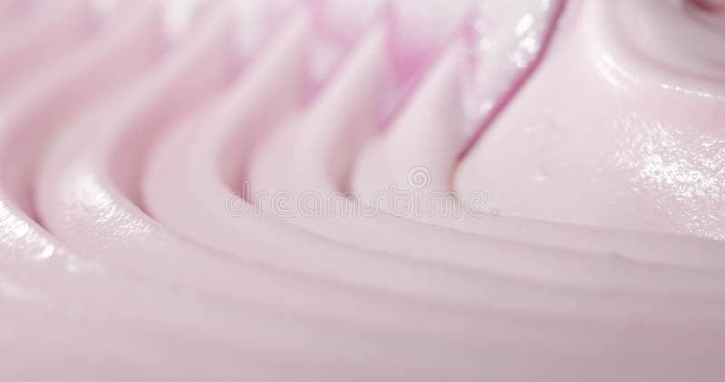 Creating an Airy Cream Pattern on the Cake. Stock Video - Video of ...