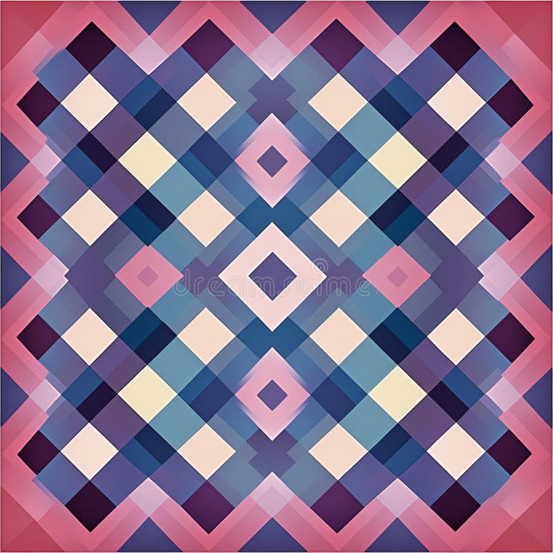 Creating Alternating Color Squares in a Grid Pattern Damask Stock ...