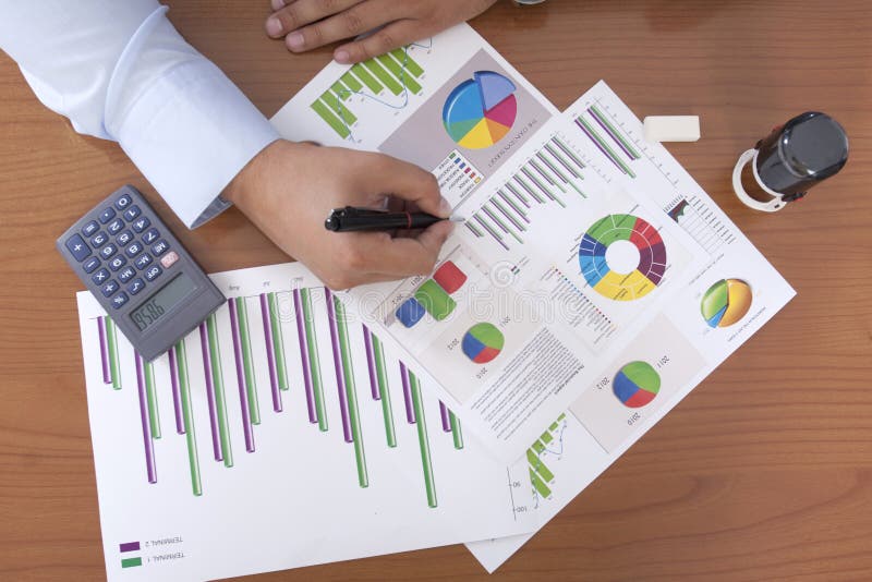 Data graphics analysis stock image. Image of frequency - 25627075